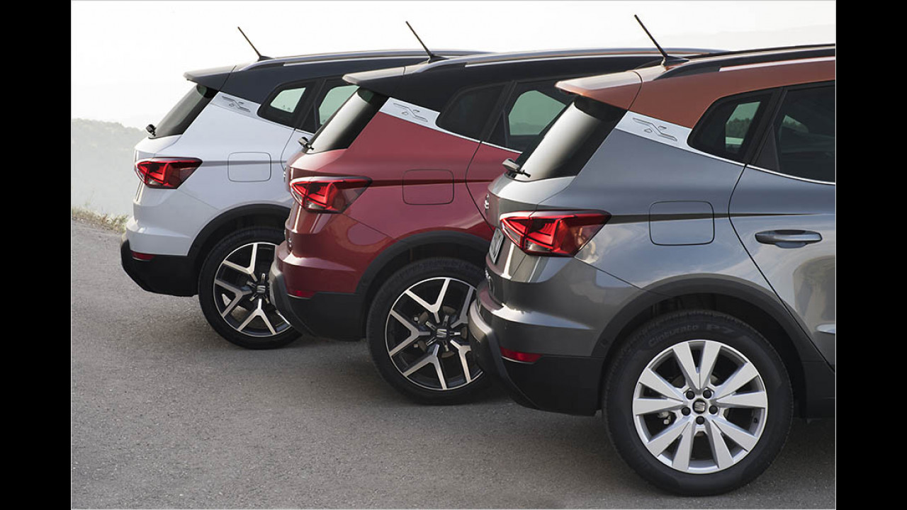 Die treiben es bunt: Mehrfarbige Autos