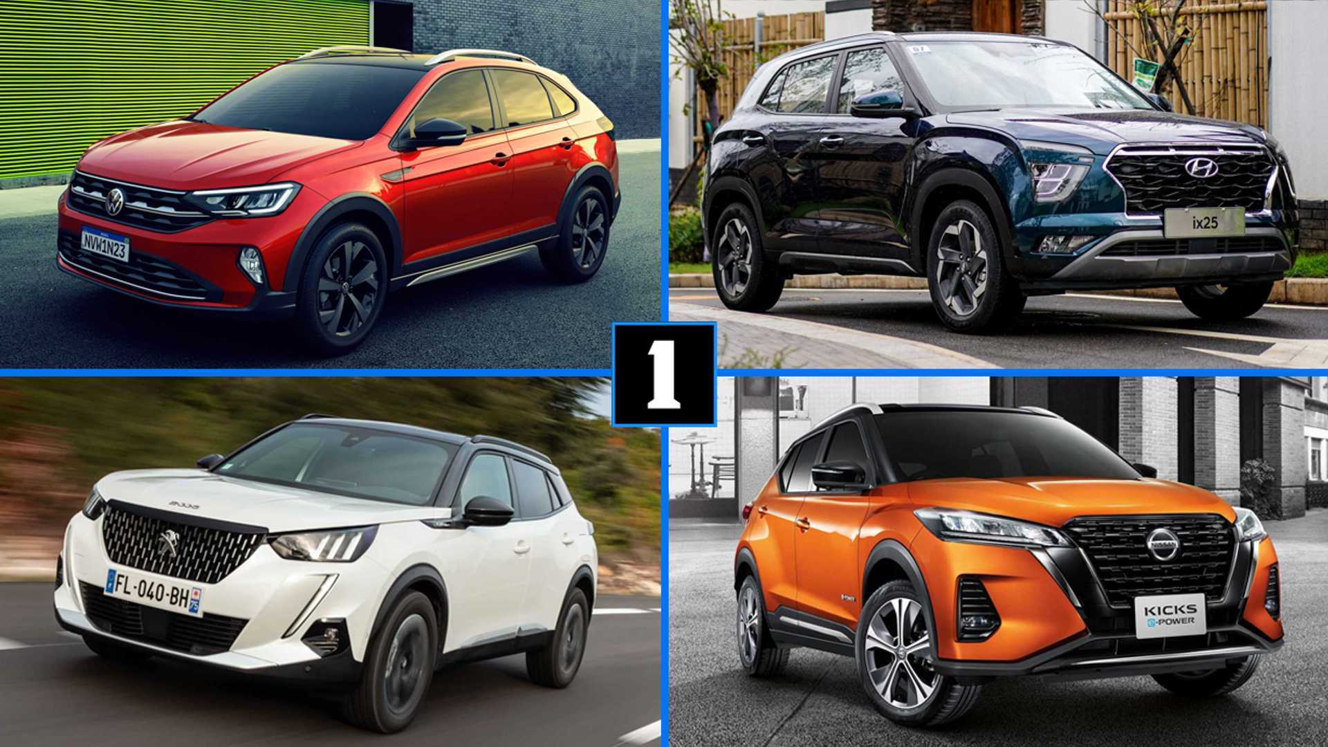 Além do Nivus: novos Kicks, Creta, Captur e outros SUVs compactos que ...