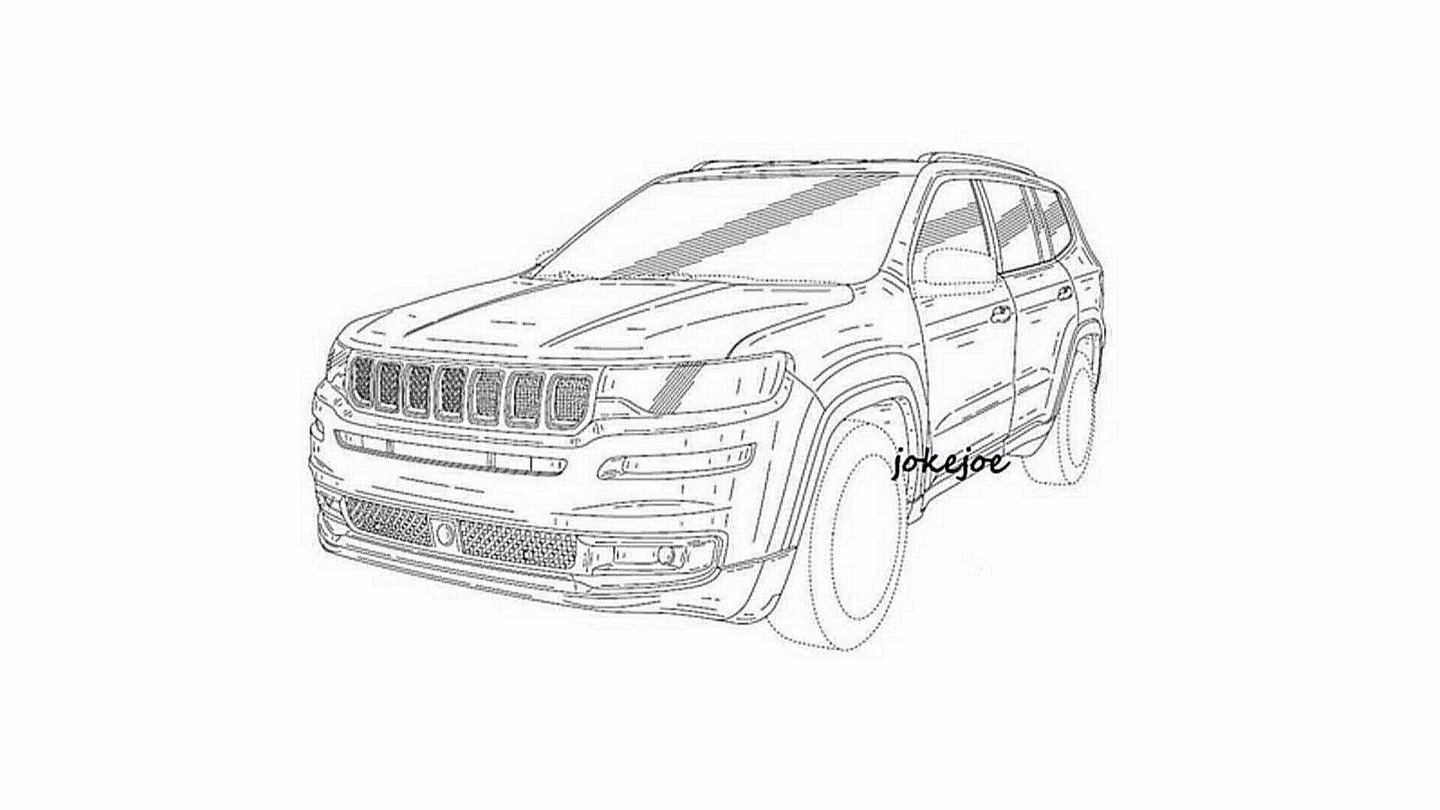 Vazou! - Novo Jeep Commander aparece em imagens de patente
