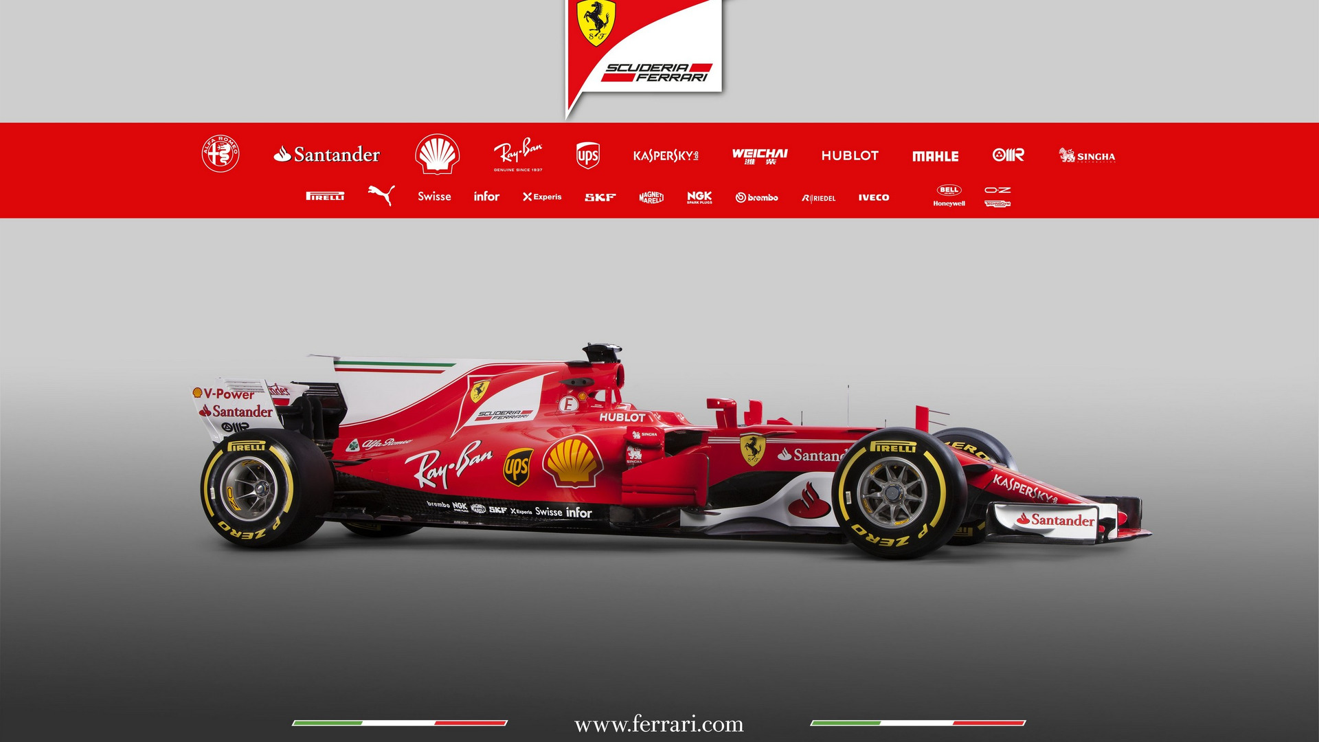 Ferrari presenta el SF70-H con el que espera volver a las victorias
