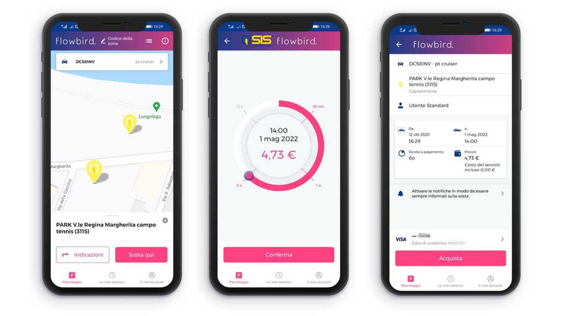 Come funziona l'app Flowbird per pagare il parcheggio