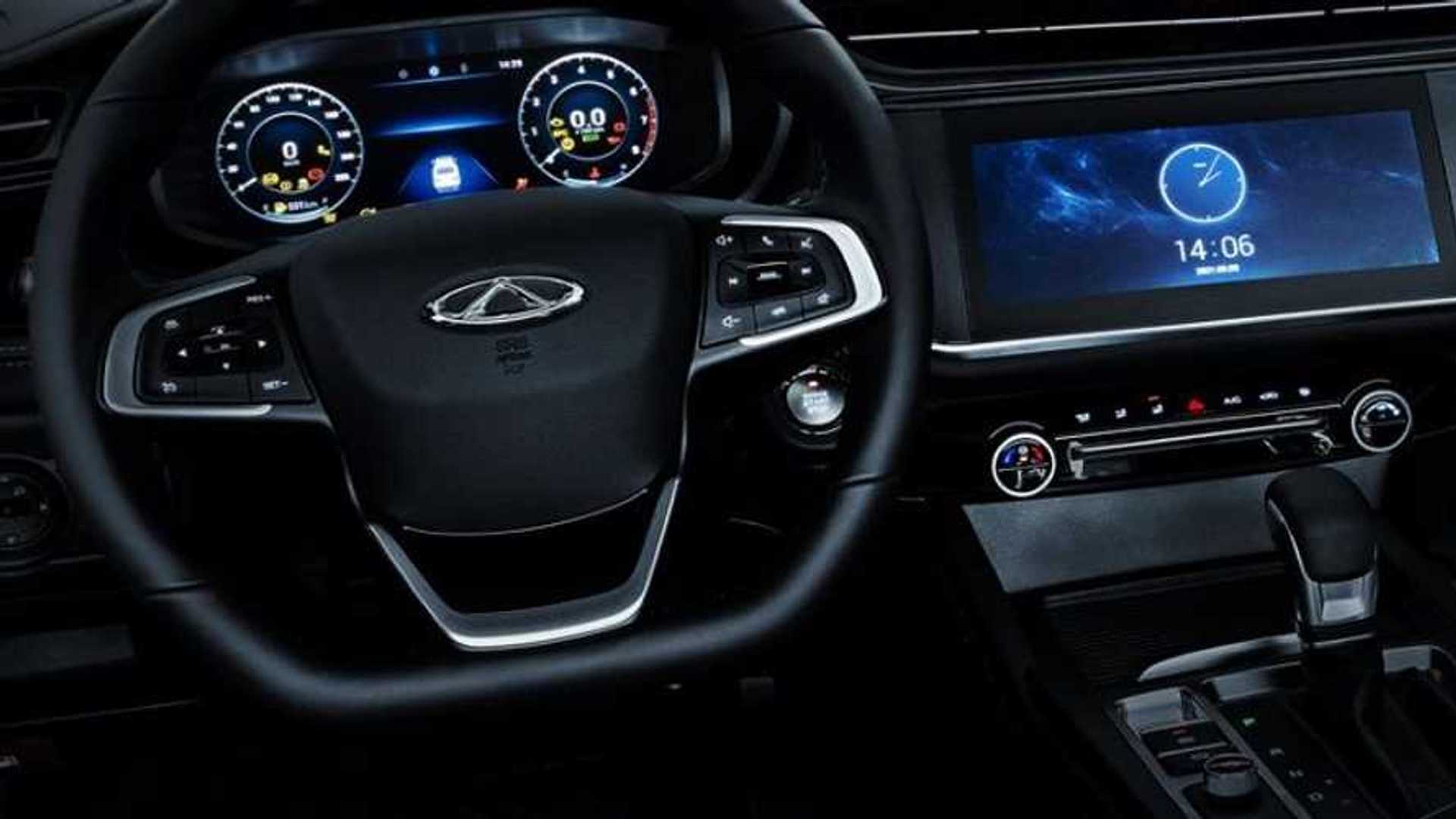 Caoa Chery Arrizo 6 Plus tem interior revelado em teaser