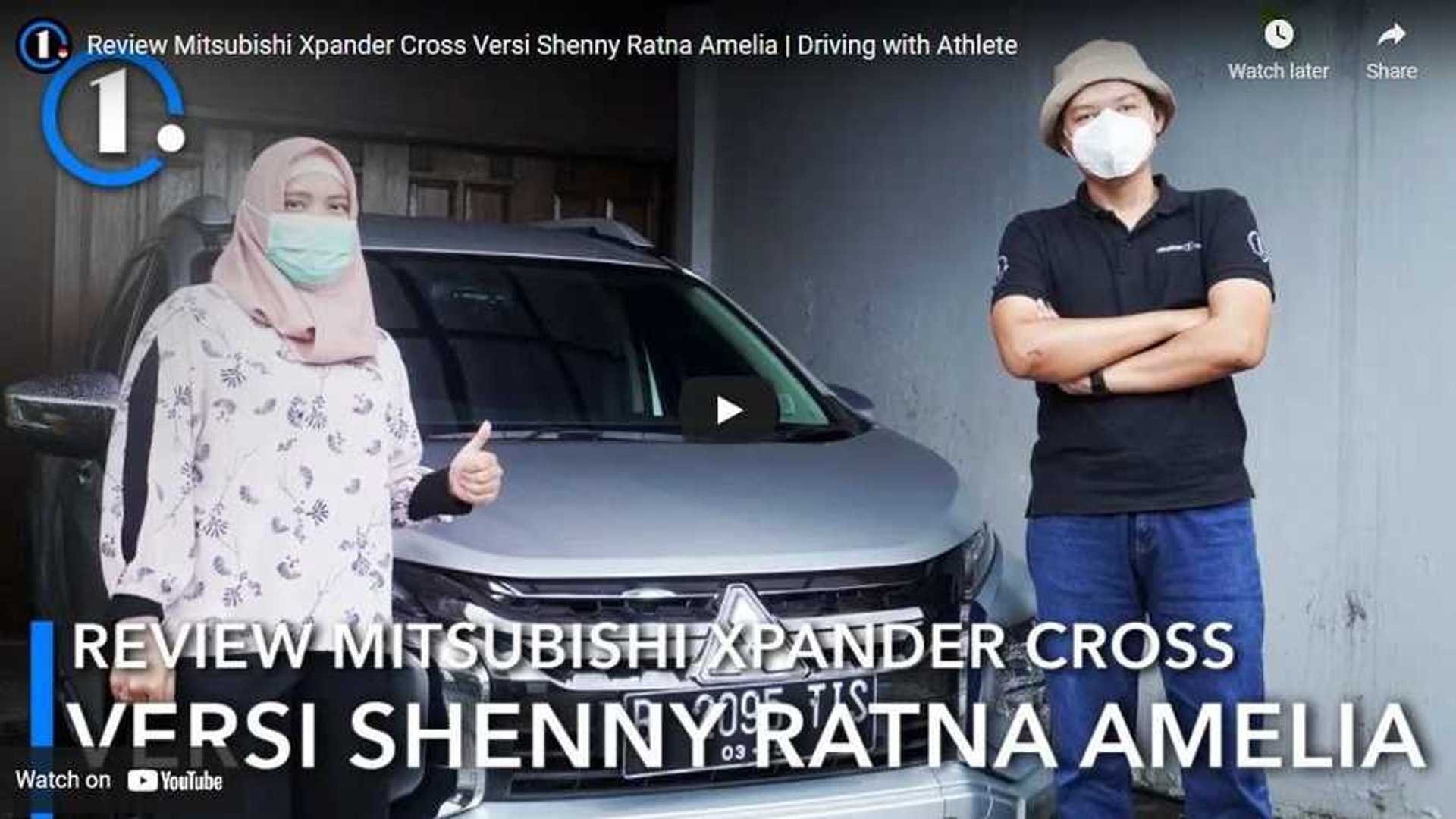 Review Xpander Cross bareng Shenny Amelia: Mungil Bukan Masalah