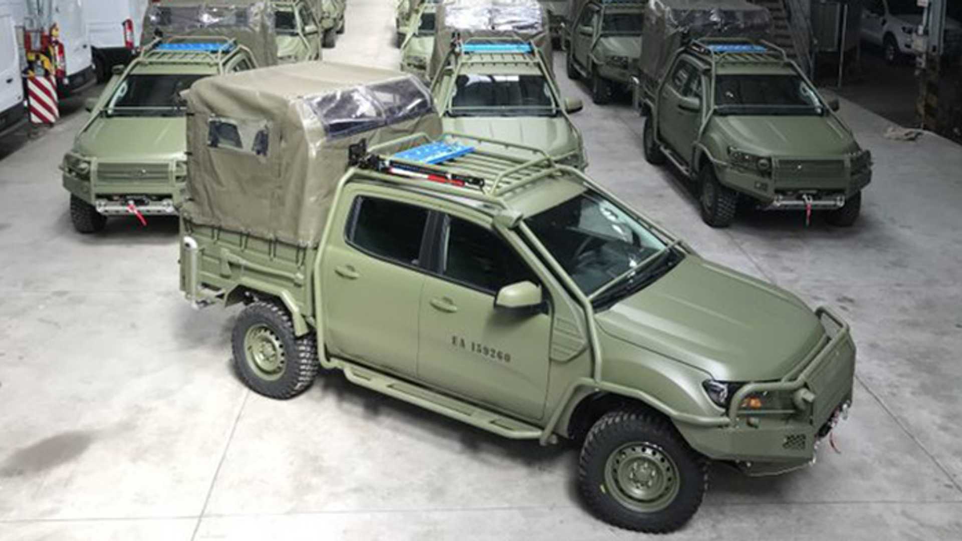 Ford Ranger vira veículo militar na Argentina