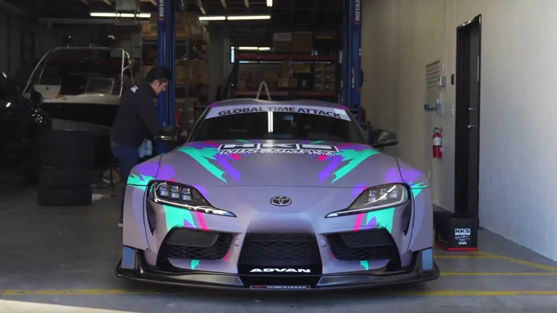 HKS Ultra-Widebody Toyota Supra looks snazzy and is street-legal