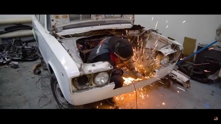 Crazy Lada V8 Engine Swap Is Everything We Love About Russia