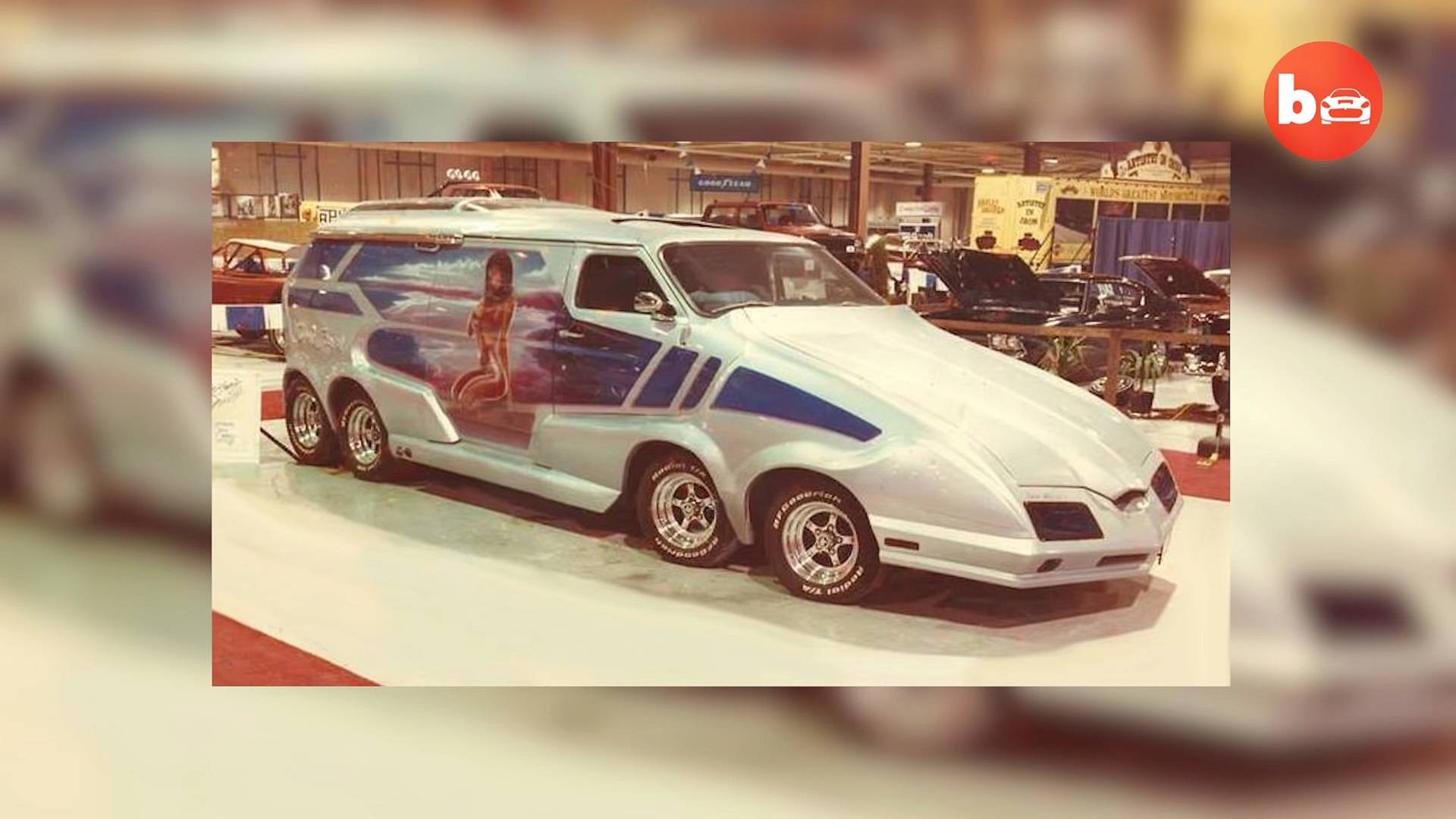 You Need To See This Crazy Custom 8-Wheel Conversion Van