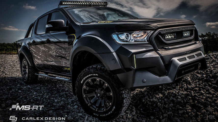 Tuning - Un Ford Ranger VR46 baroudeur signé Carlex Design et MS-RT