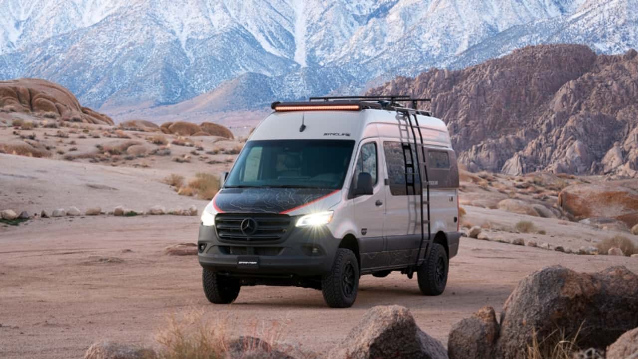 La renovada Mercedes-Benz Sprinter de Outside Van lo tiene todo