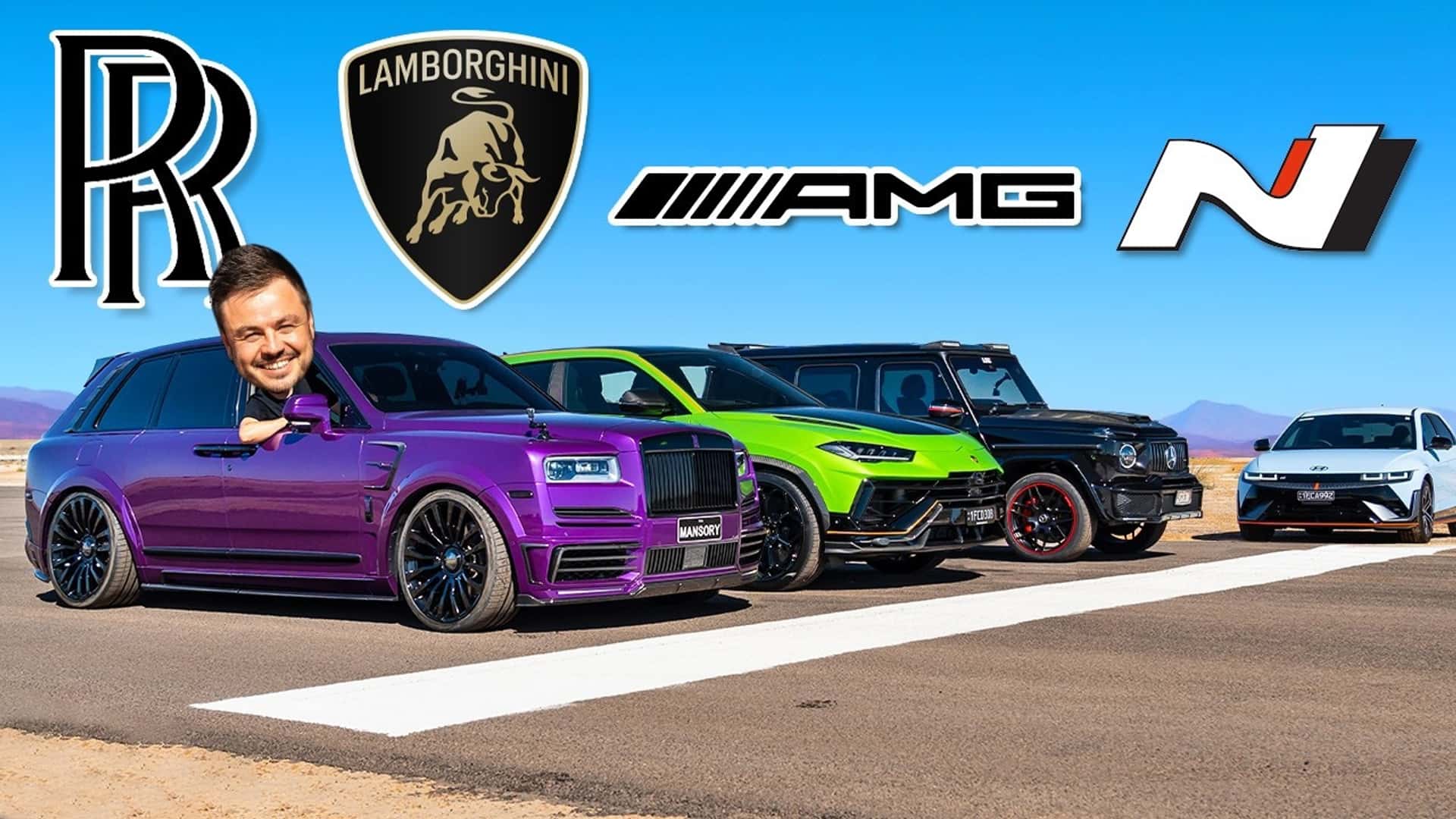 Watch Three Expensive Gas SUVs Get Beat By A Hyundai Ioniq 5 N