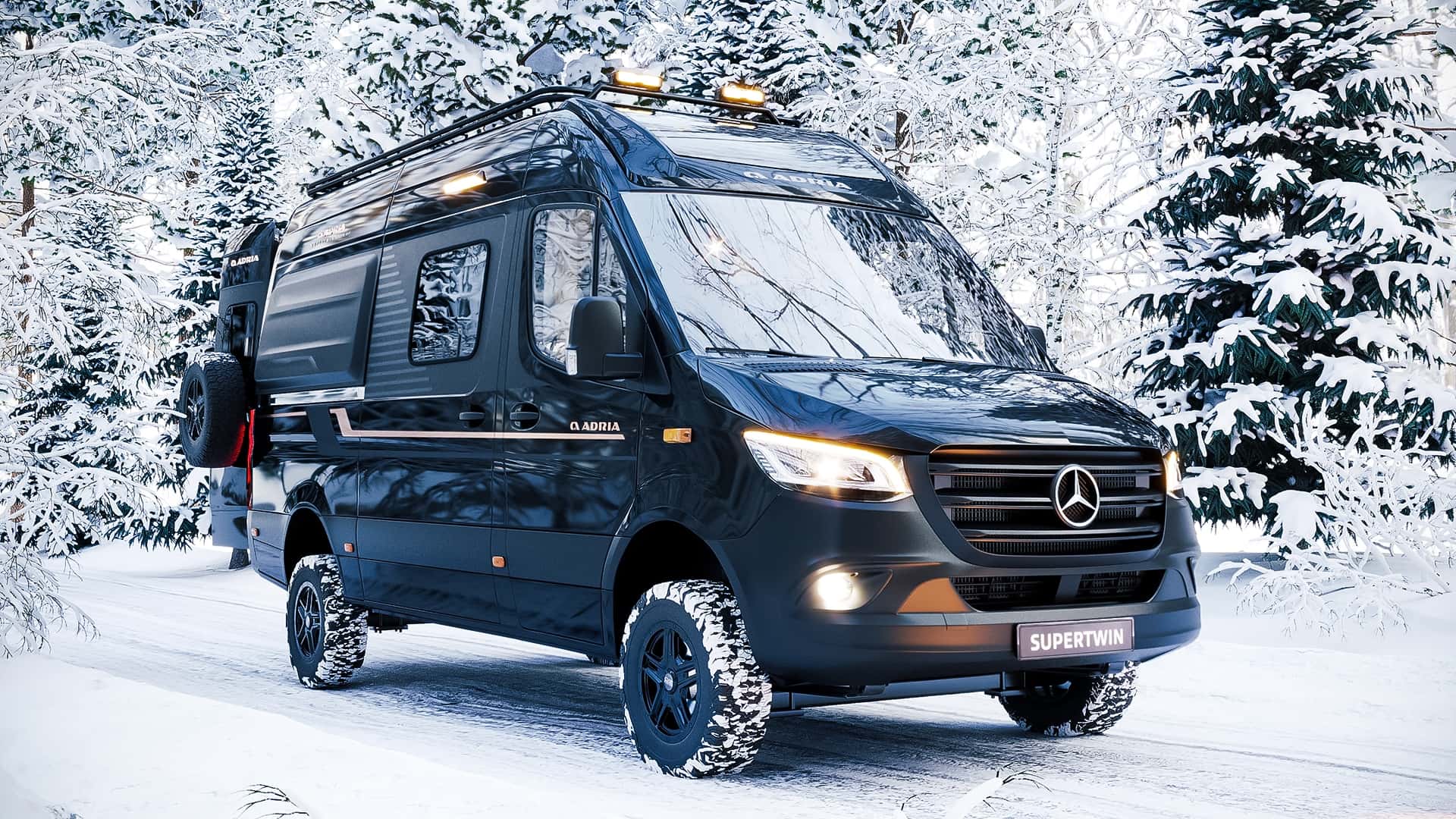 Adria Supertwin 4x4 (2025): Allrad-Camper auf Mercedes-Basis