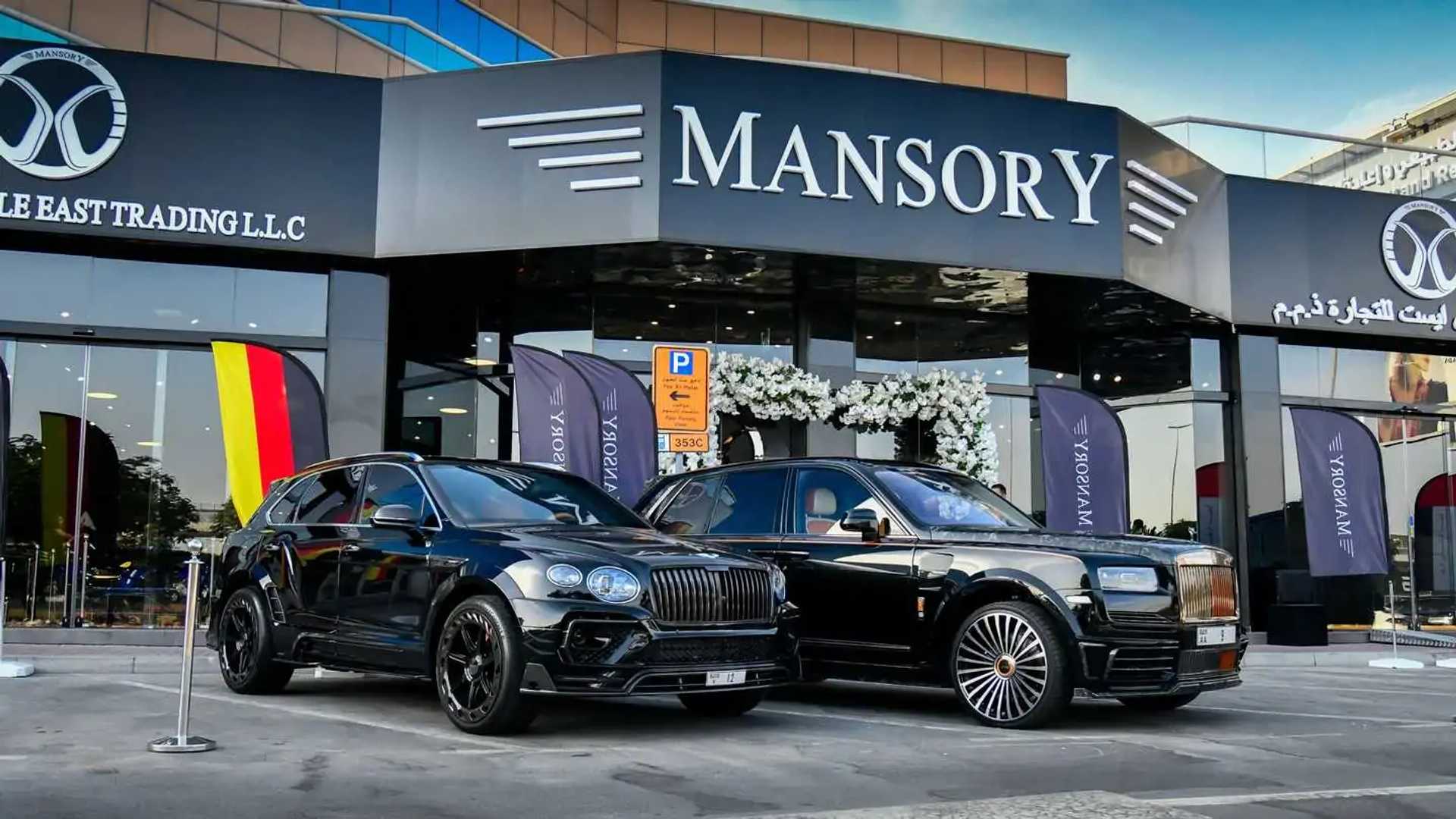 Mansory ouvre son premier showroom à Dubaï