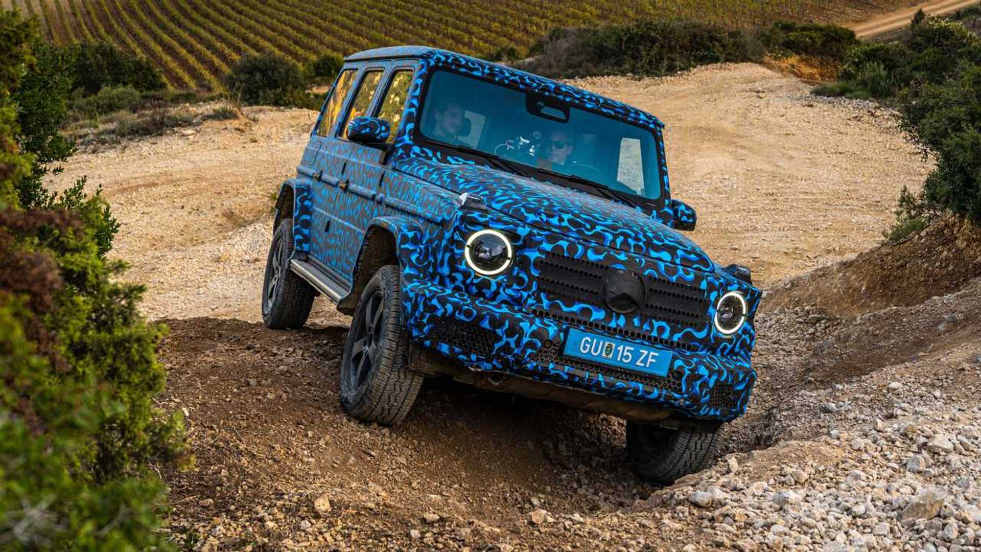 La Mercedes Classe G elettrica debutterà il 24 aprile