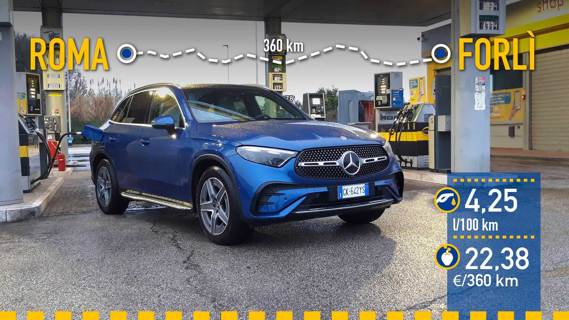 Mercedes-Benz GLC 220d 4MATIC: prueba de consumo real