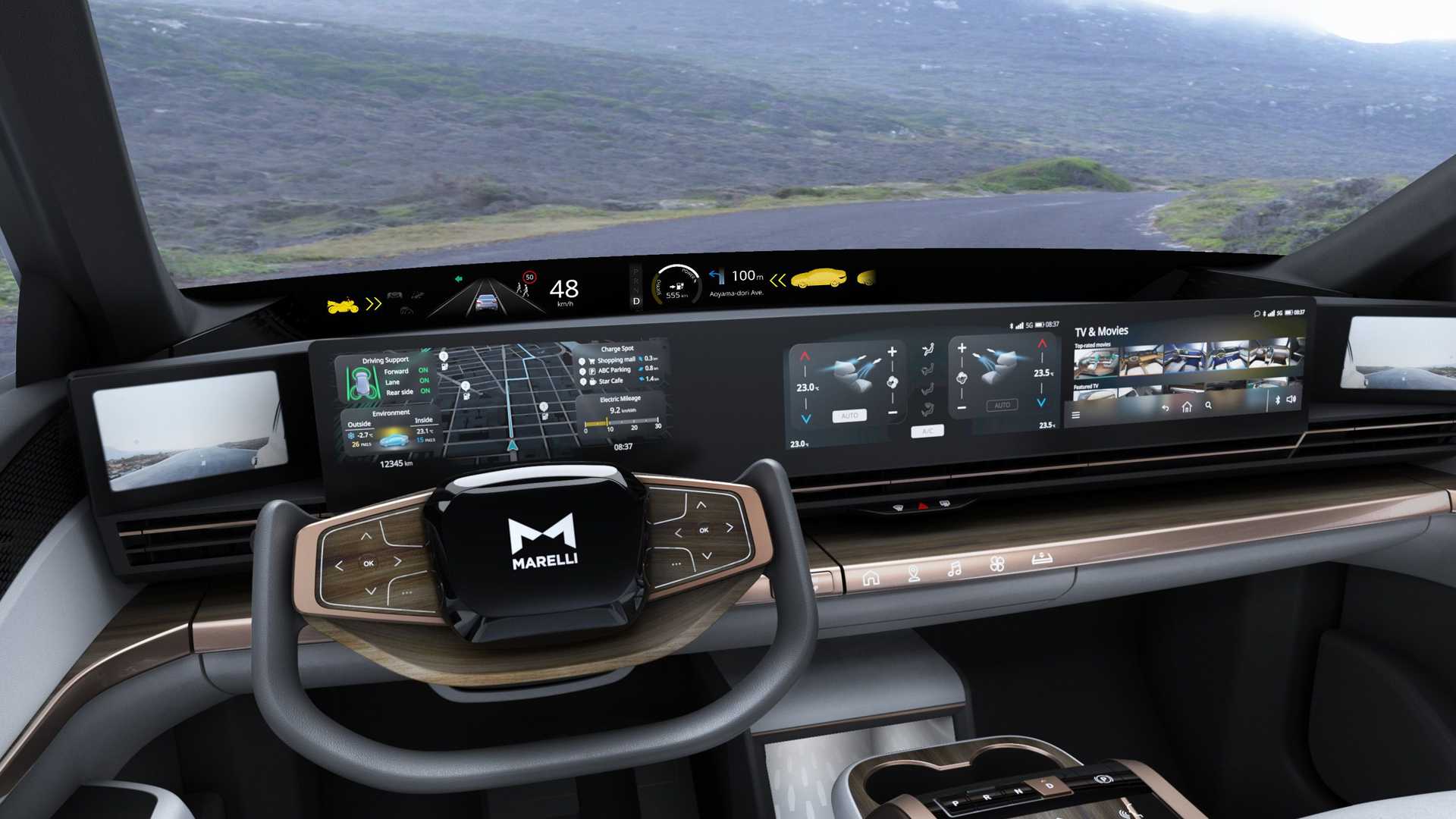 L’head-up display del futuro è al CES 2023