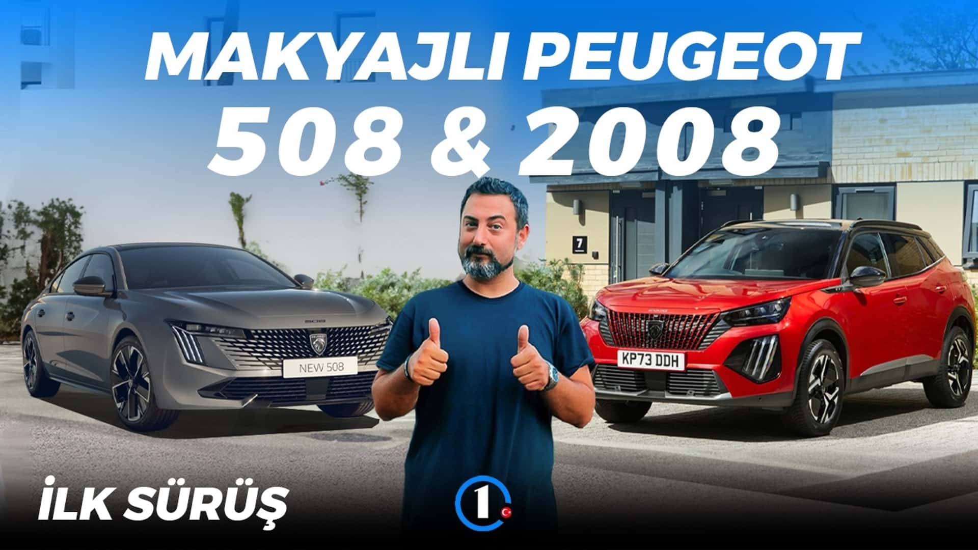 Peugeot 2008 & 508 | Makyaj Yakışmış Mı? | İlk Sürüş