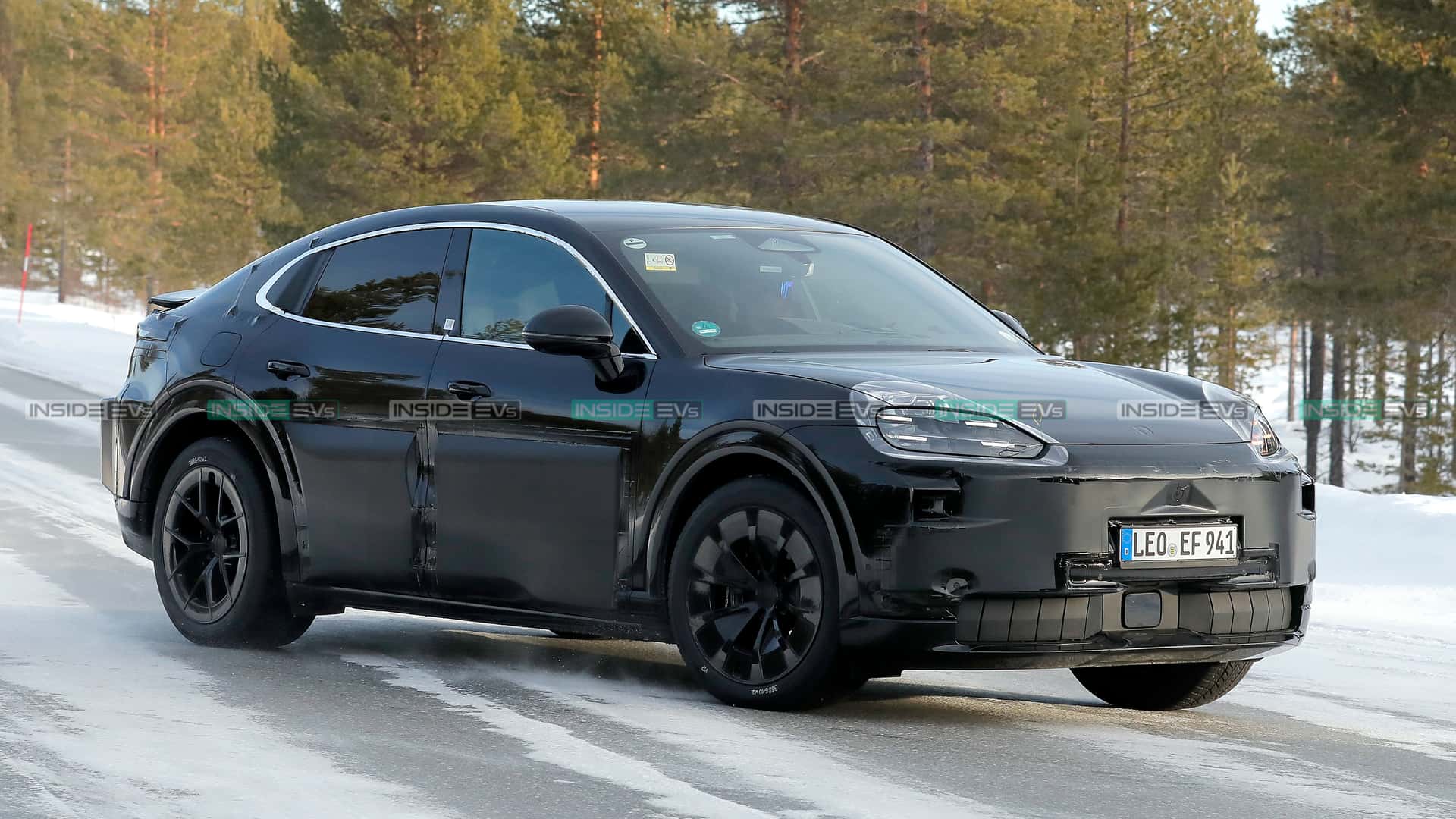 Porsche Cayenne Coupé (2026) ohne E-Nummernschild fotografiert