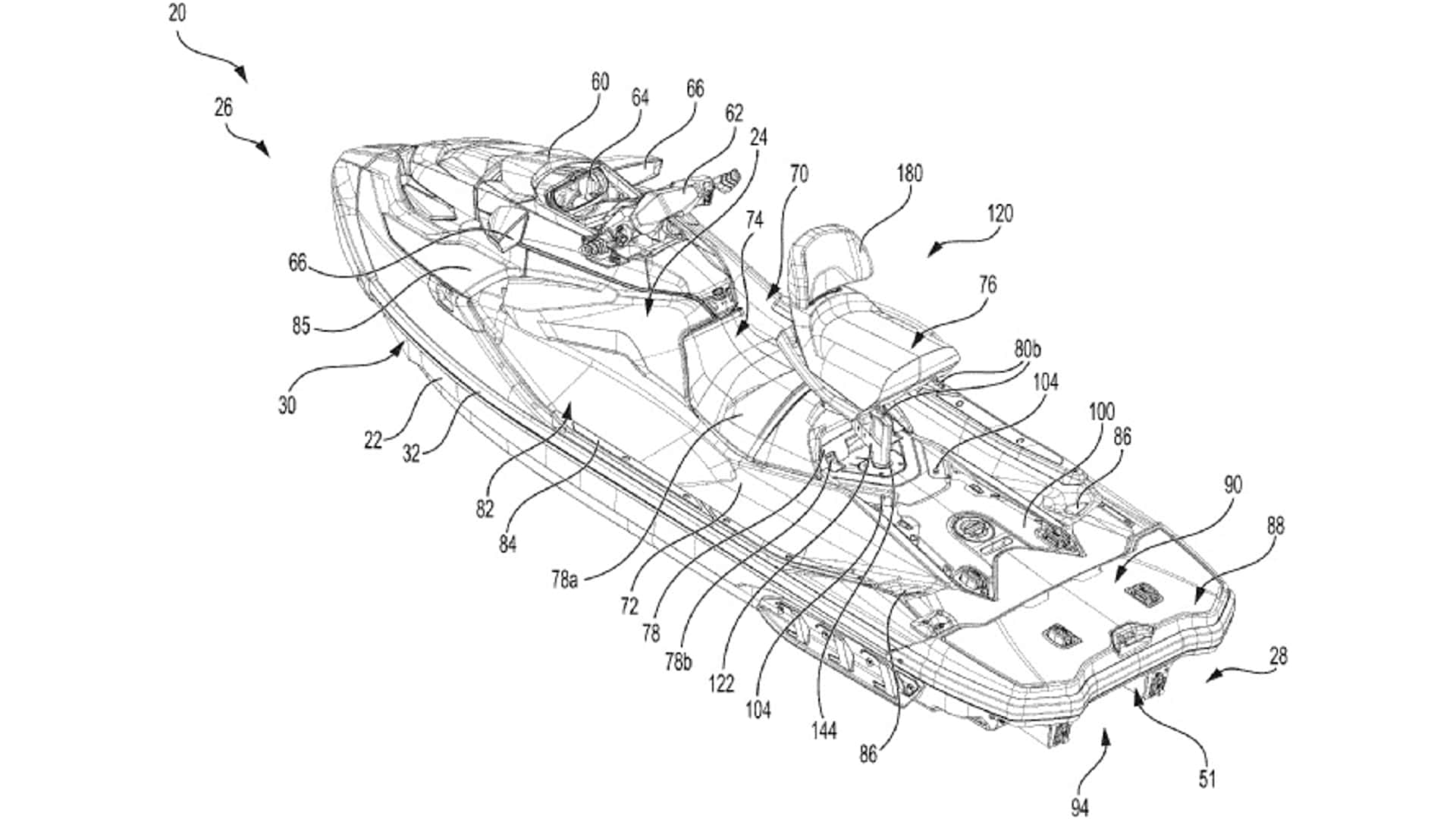 Sea-Doo Just Patented a Dope New Fishing-Forward Seat Design
