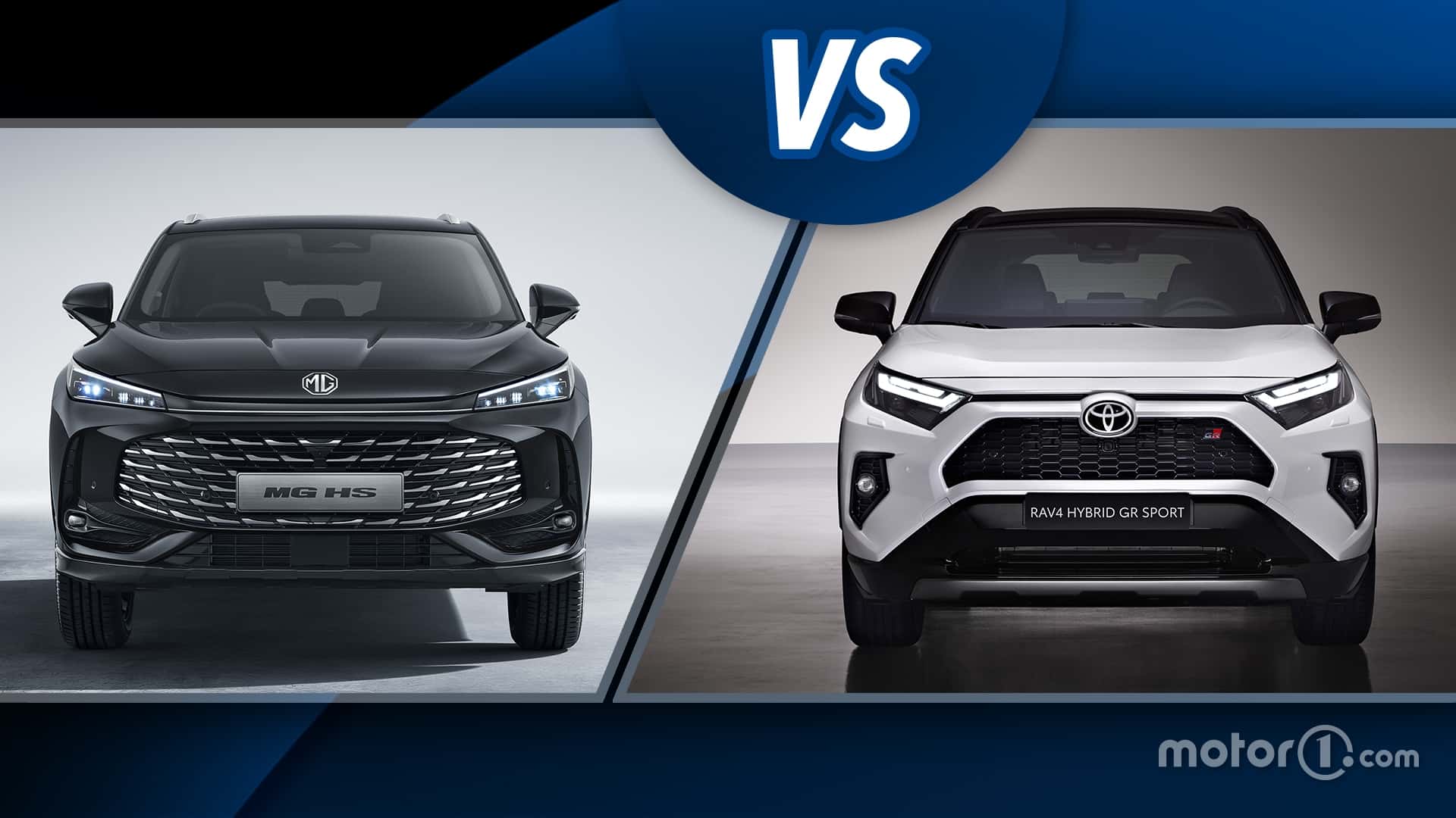 MG HS vs. Toyota RAV4, comparativa entre SUV electrificados