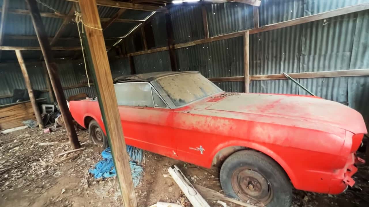 Este Ford Mustang abandonado podría sobrevivir