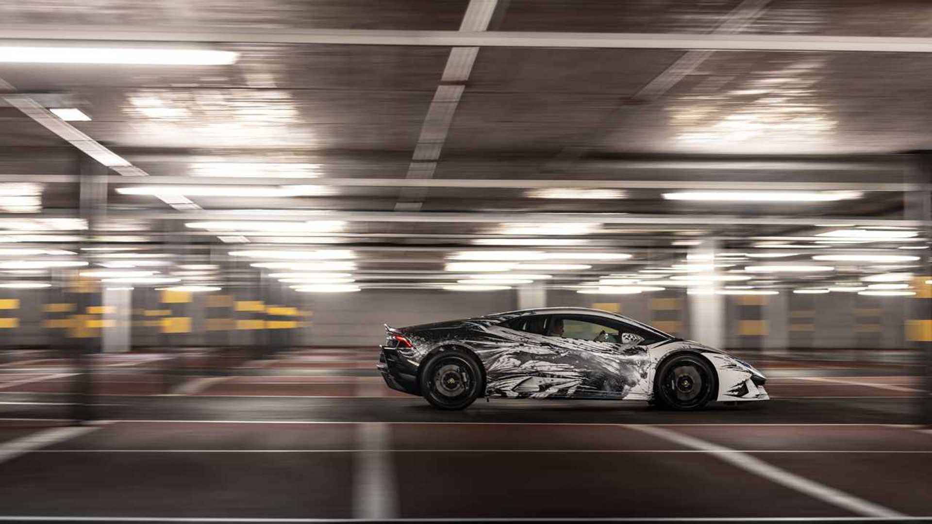 Este Lamborghini Huracán EVO es una obra de arte única