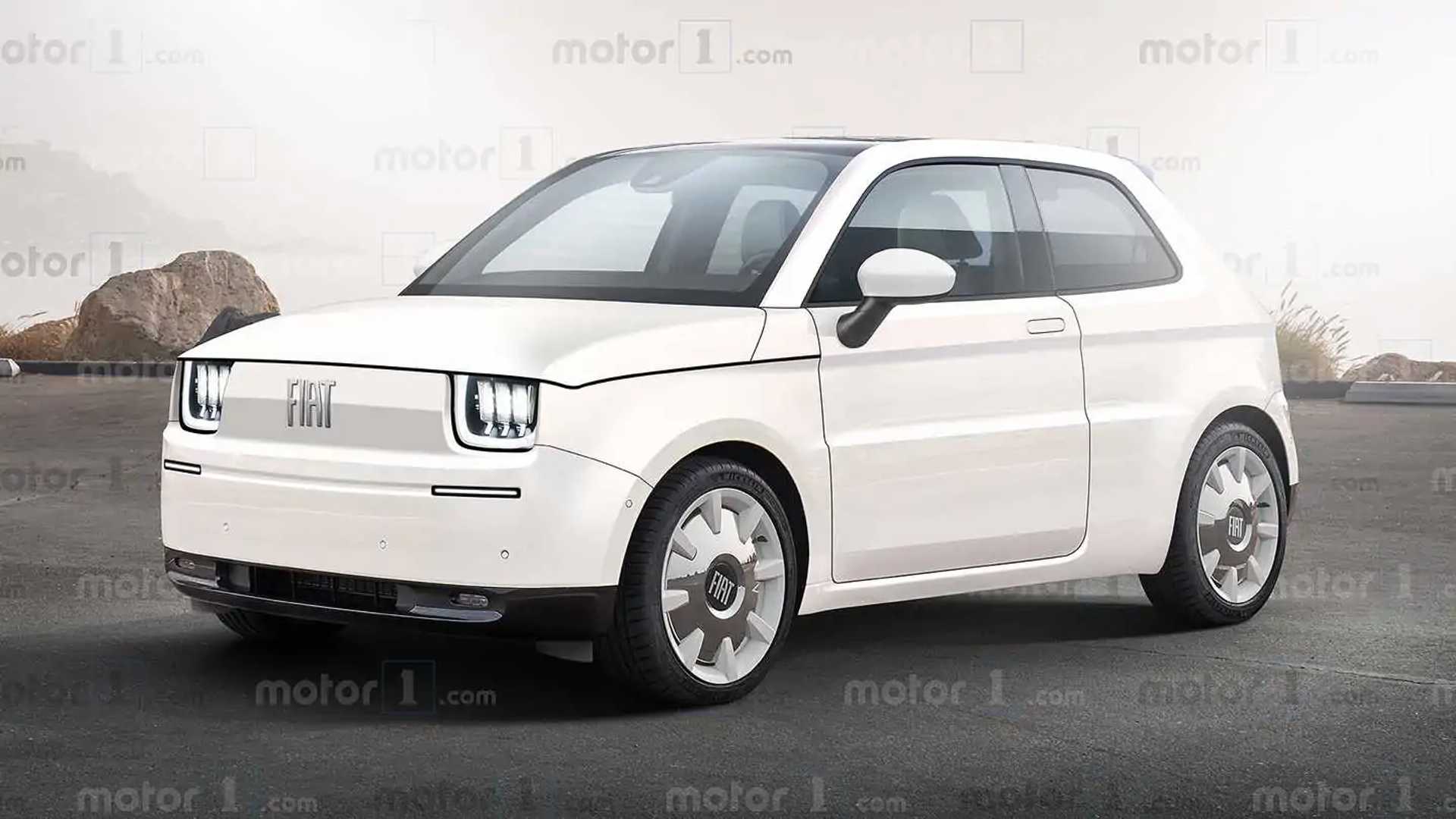 Proje o Que Tal Um Novo Fiat 126 El trico Com Estilo Retr 