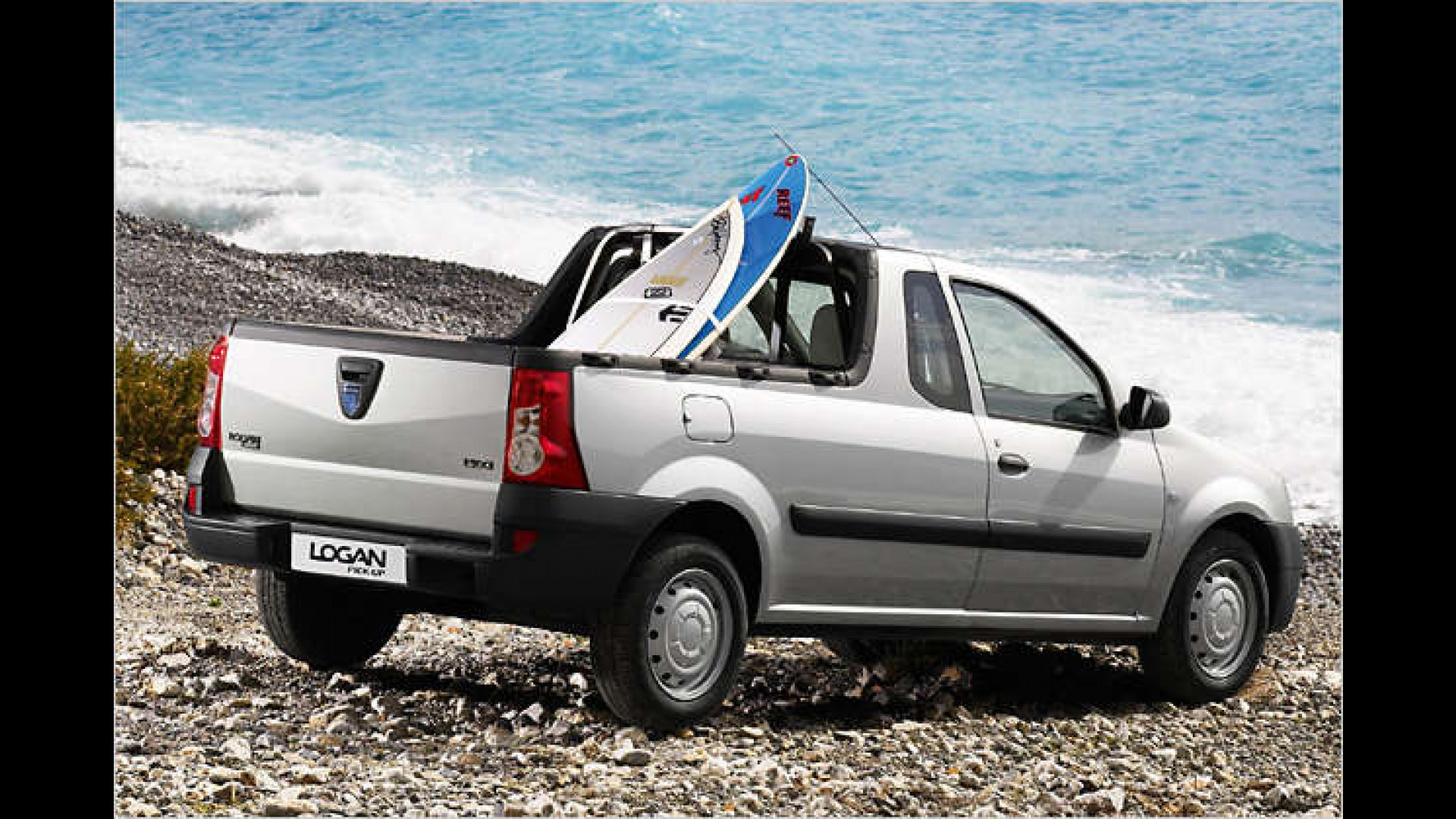 Jetzt als Pick-up: Vierte Variante des Dacia Logan kommt