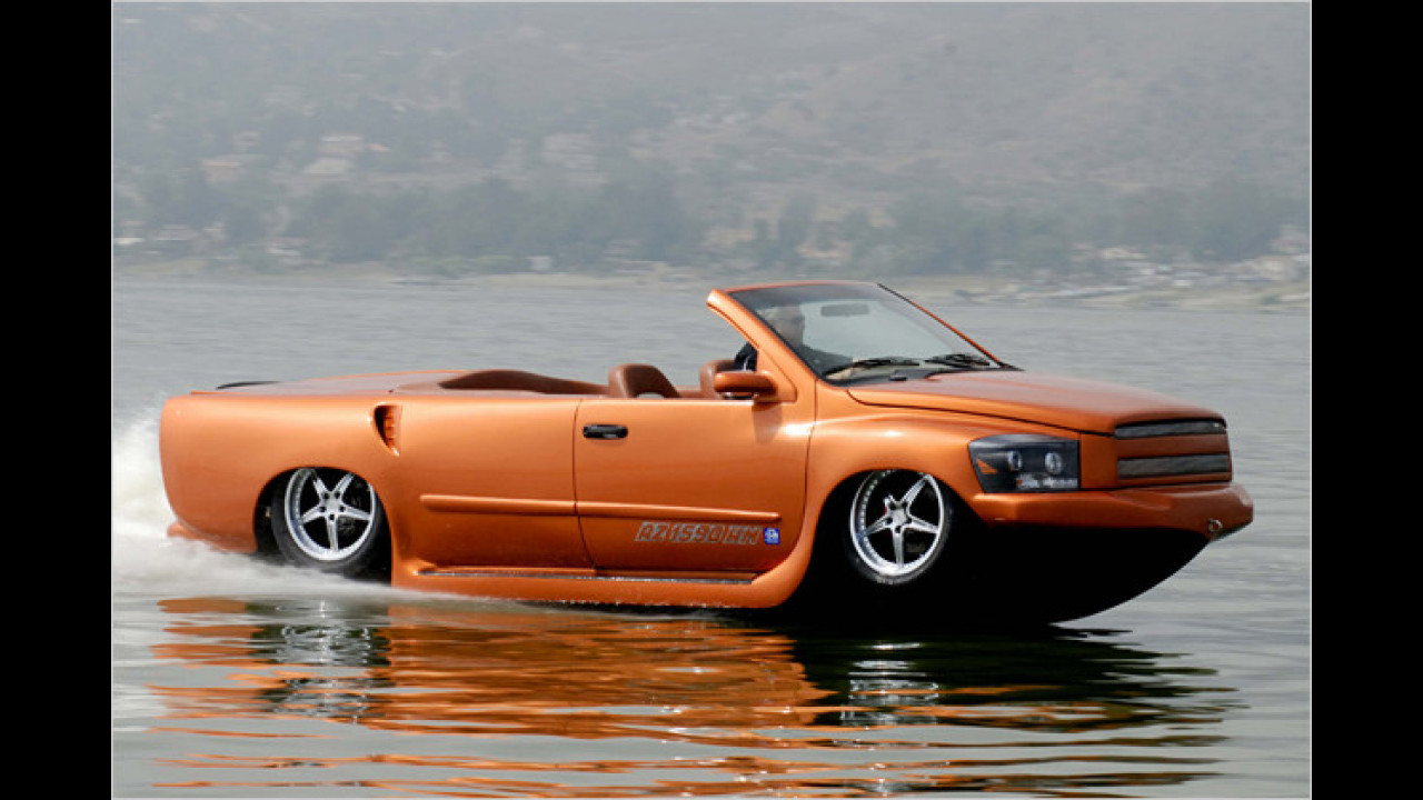 WaterCar Python: Der Amphibien-Truck