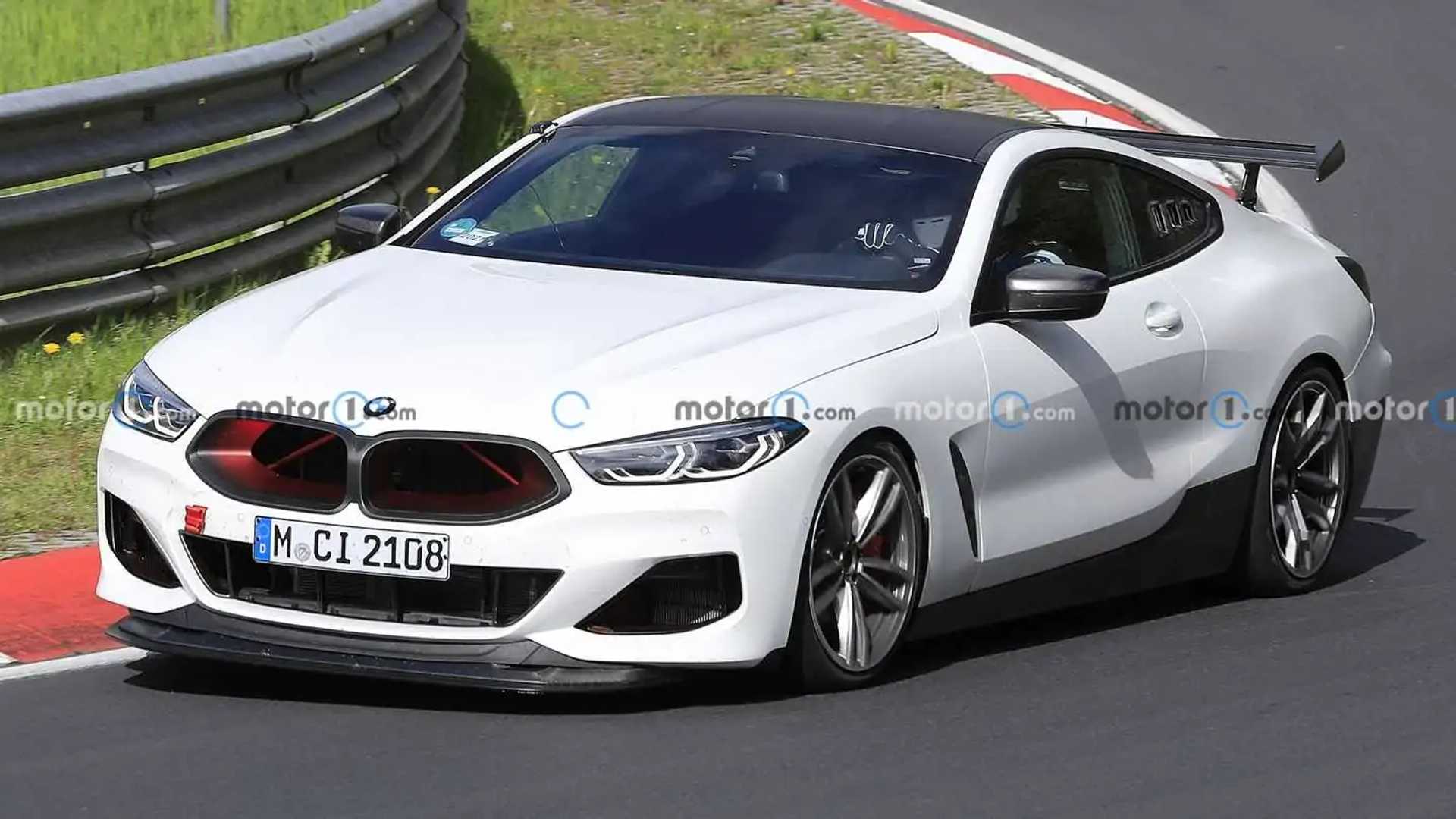 Nein, hier fährt KEIN Erlkönig eines BMW M8 CSL ...