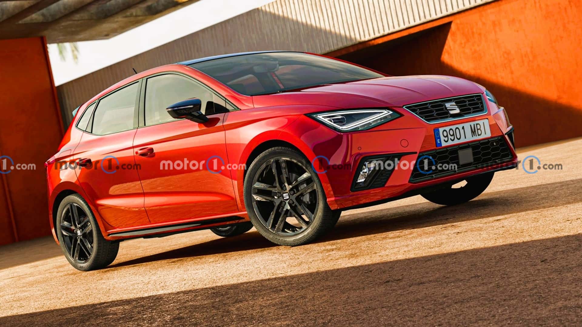 Nuevo SEAT Ibiza 2025: prerestyling… ¡FR Black Edition, uy Toyota Yaris!