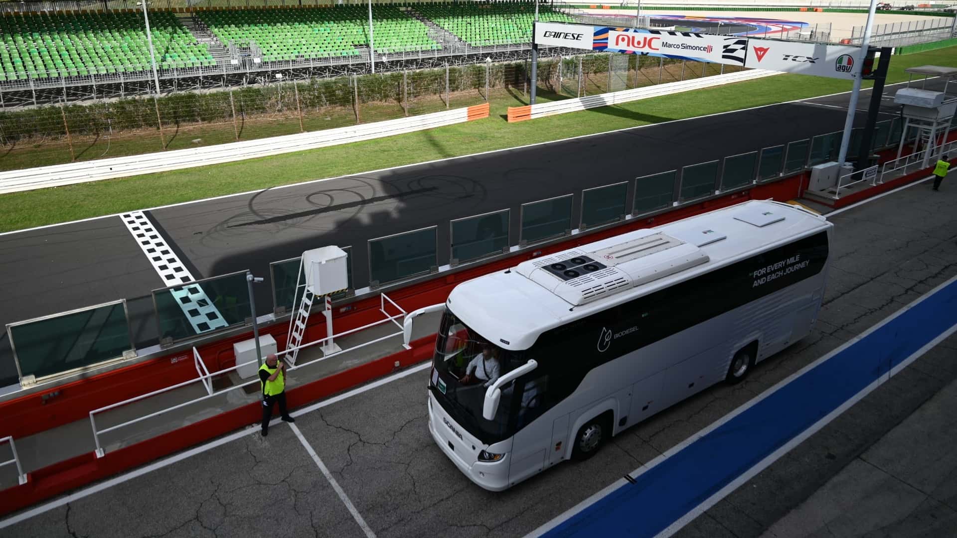 Scania, test drive per i bus granturismo a Misano