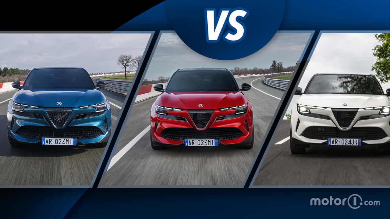Alfa Romeo Junior: Hybrid, Elektro und Veloce im Vergleich