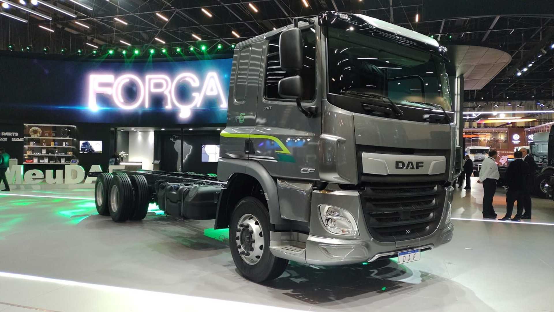 DAF apresenta novo motor 7 litros e está preparada para o Proconve P8