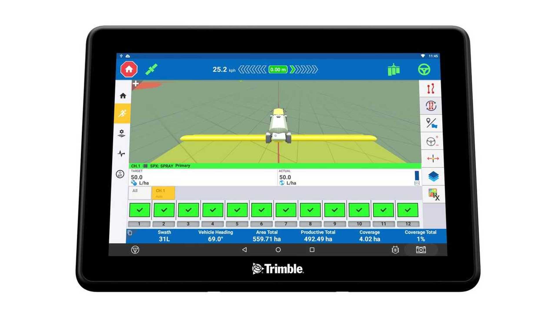Trimble: I nuovi display GFX-1260 e GFX-1060 a EIMA 2022