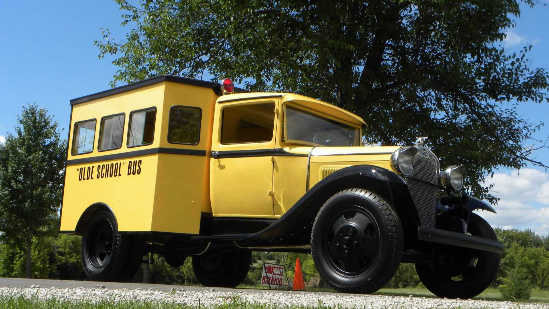 Haul Everybody Using A 1929 Ford Model A School Bus | Motorious