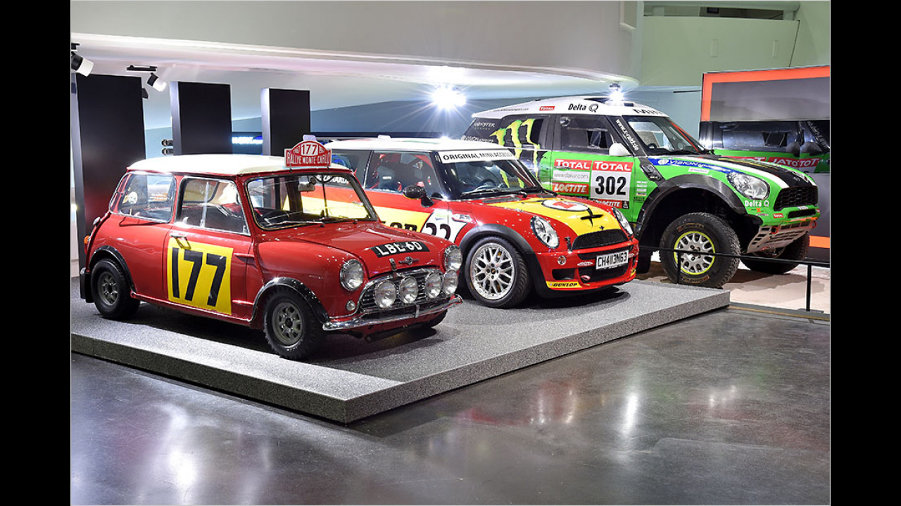 Ausstellung im BMW-Museum feiert die Geschichte von Mini