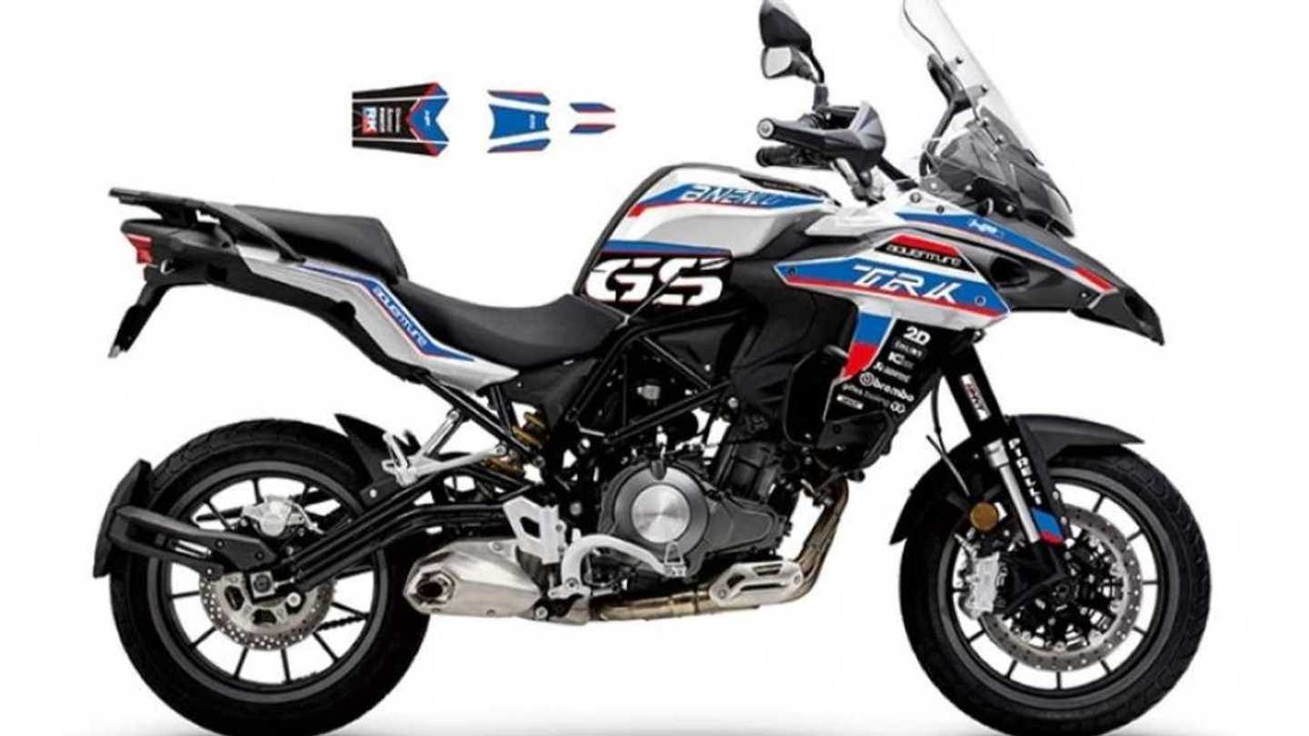 This Sticker Kit Will Turn Your Benelli TRK 502 Into A BMW GS