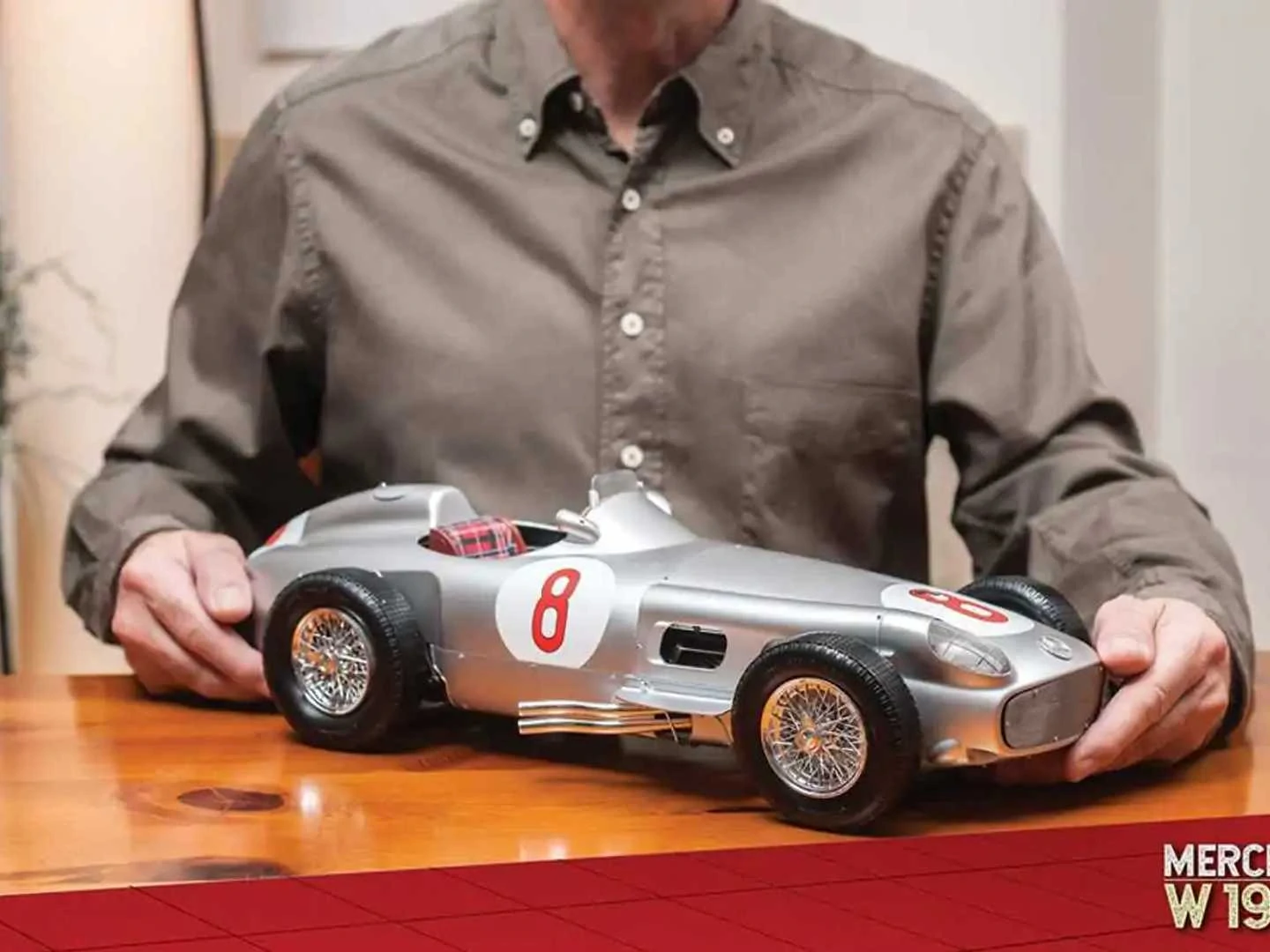 Fangio's Mercedes-Benz W196 Re-created In 1:8 Scale, 60% OFF