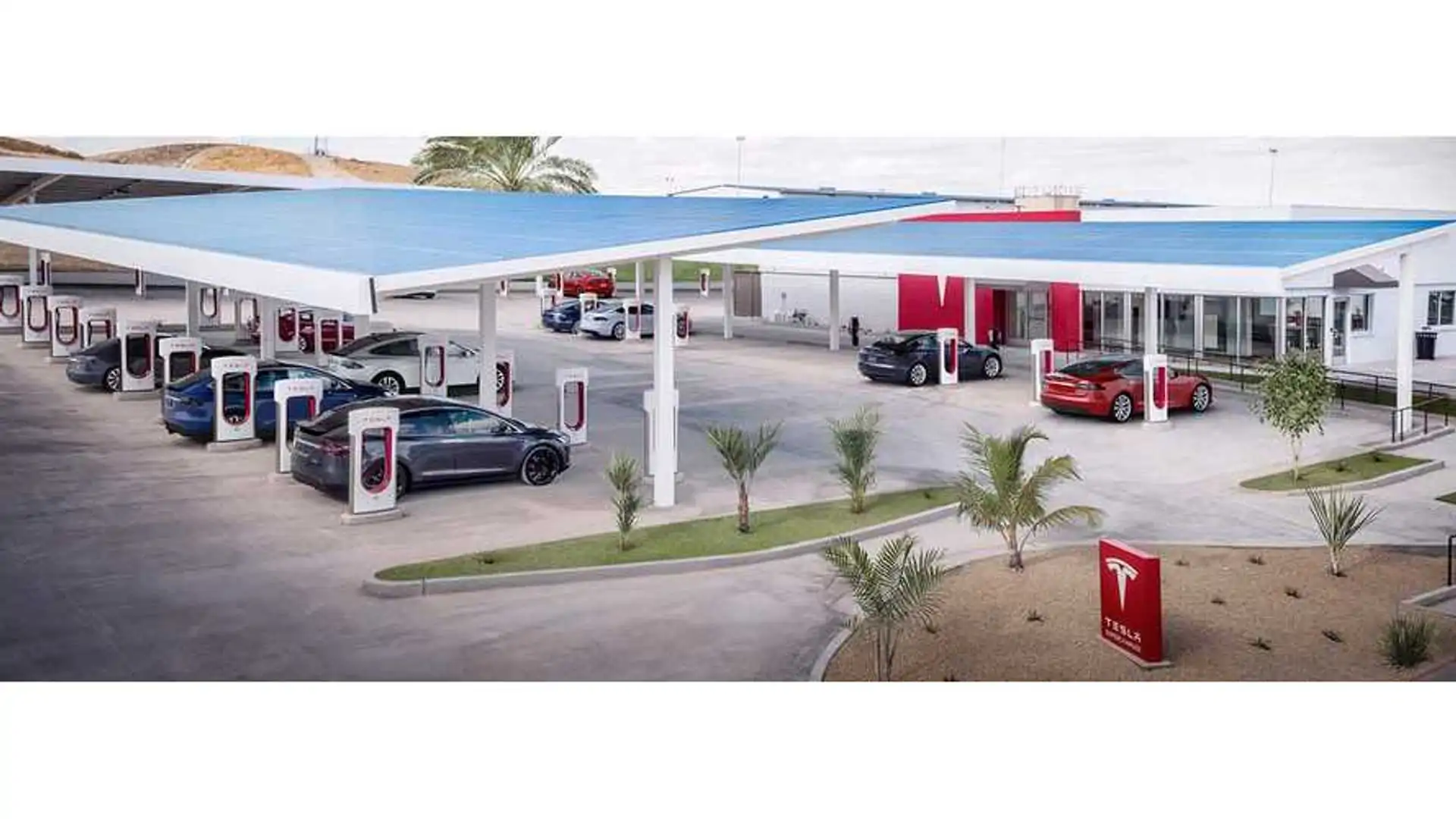 Tesla supercharger competitors store