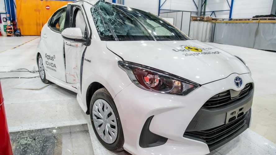 La Toyota Yaris décroche la note maximale au crash-test Euro NCAP