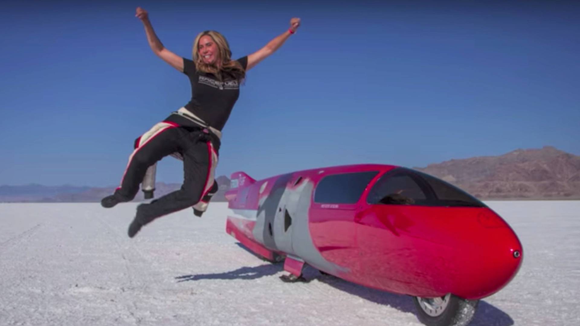 Valerie Thompson Sets Sights on World Speed Record