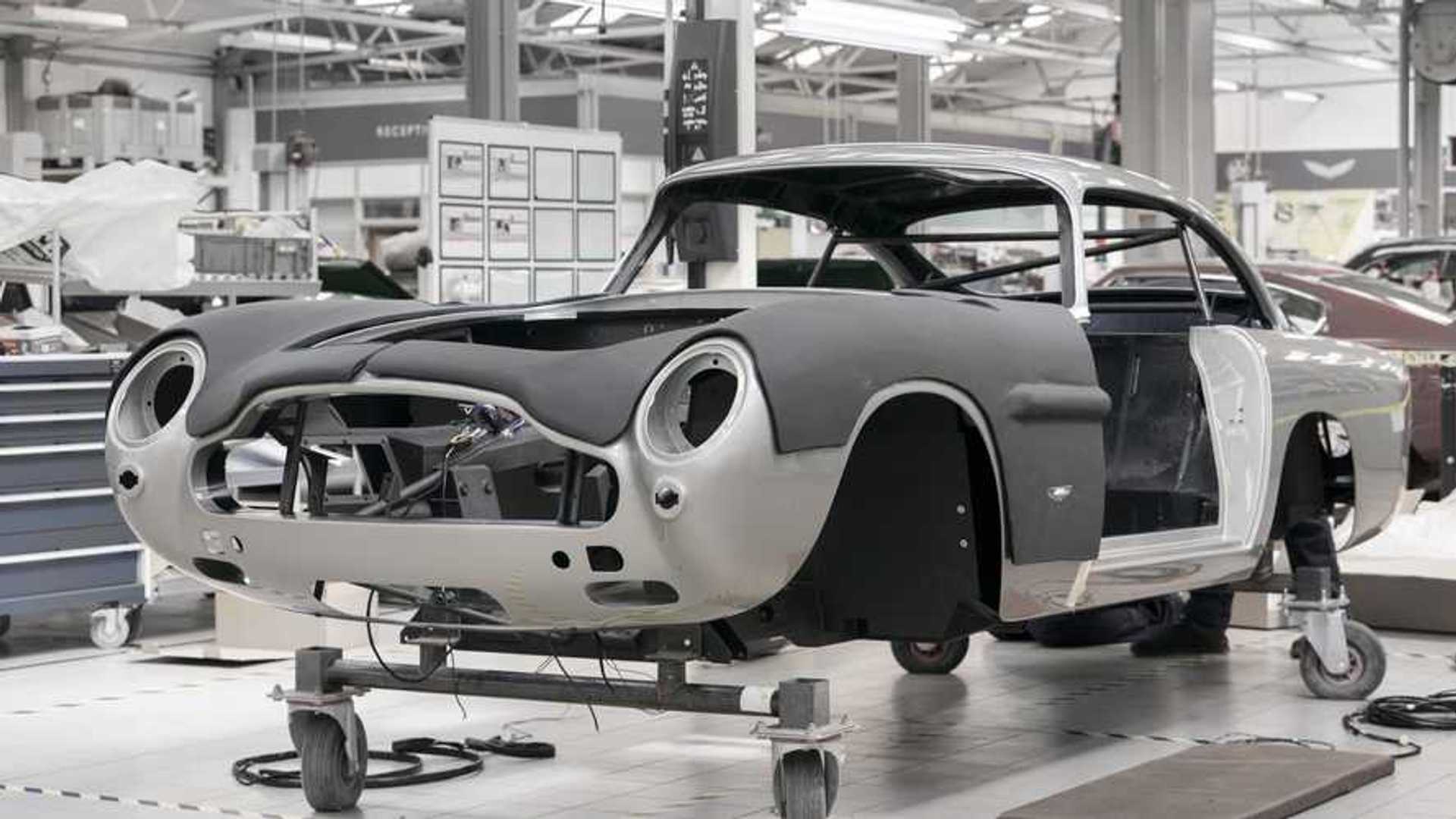 Aston Martin DB5 production resumes after 55 years