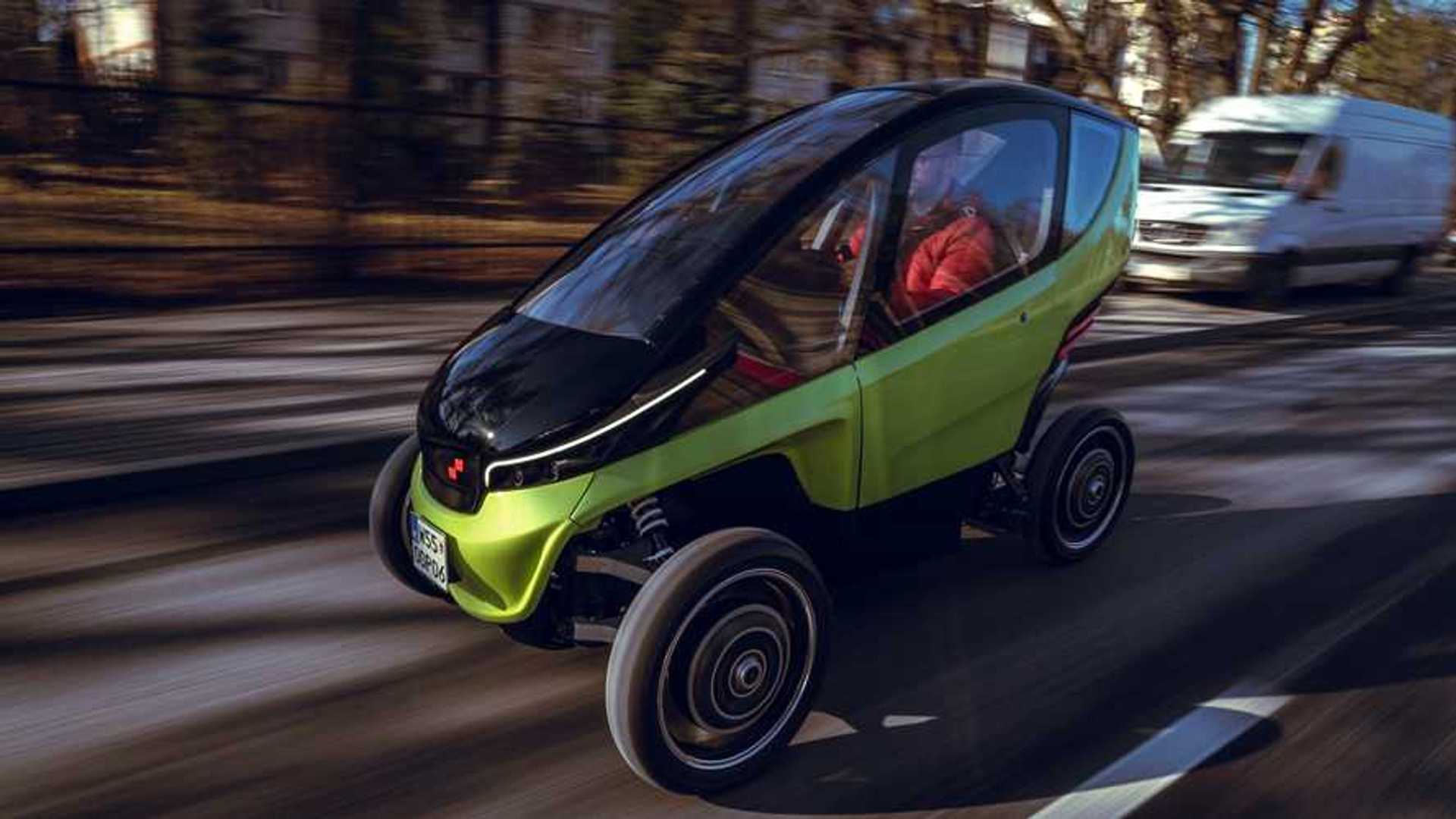 Triggo: come funziona l'auto che "si stringe" per affrontare la città