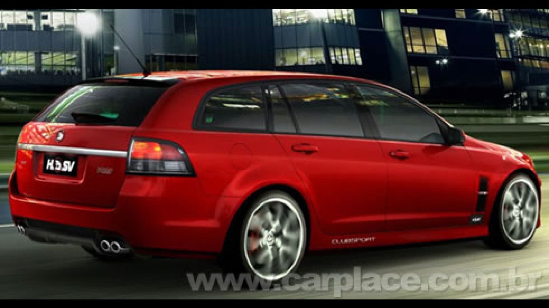 HSV Clubsport R8 Tourer - Nova Station Wagon do Omega tem motor de 425 cv!!