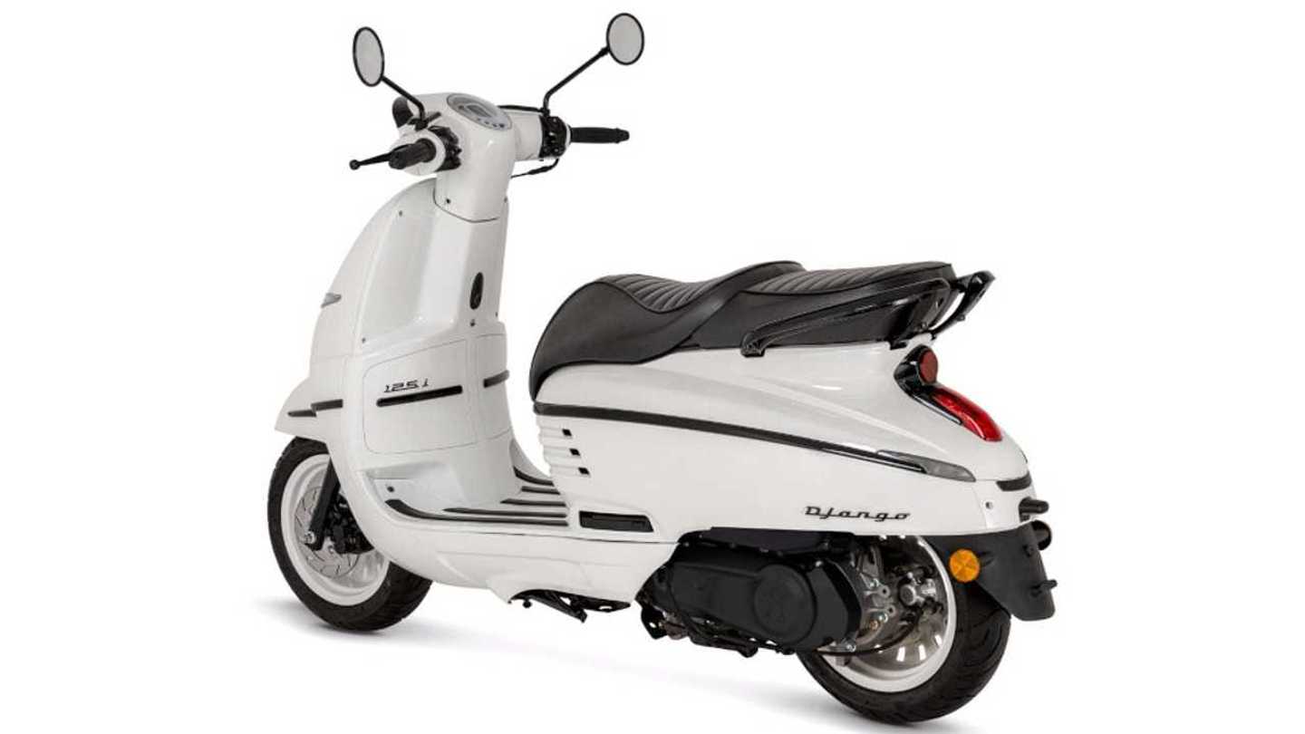 Peugeot Update The Django 125 In Japan Adds New Shadow Variant