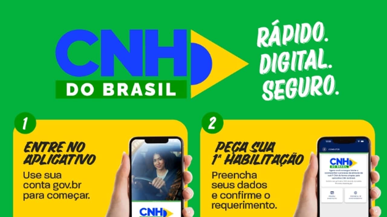 Primeira habilitação sem autoescola? Veja como pedir pelo app