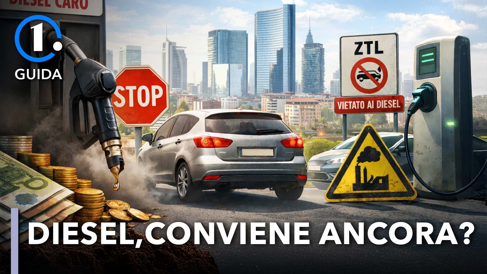 Ecco quando conviene ancora il Diesel, e quando no