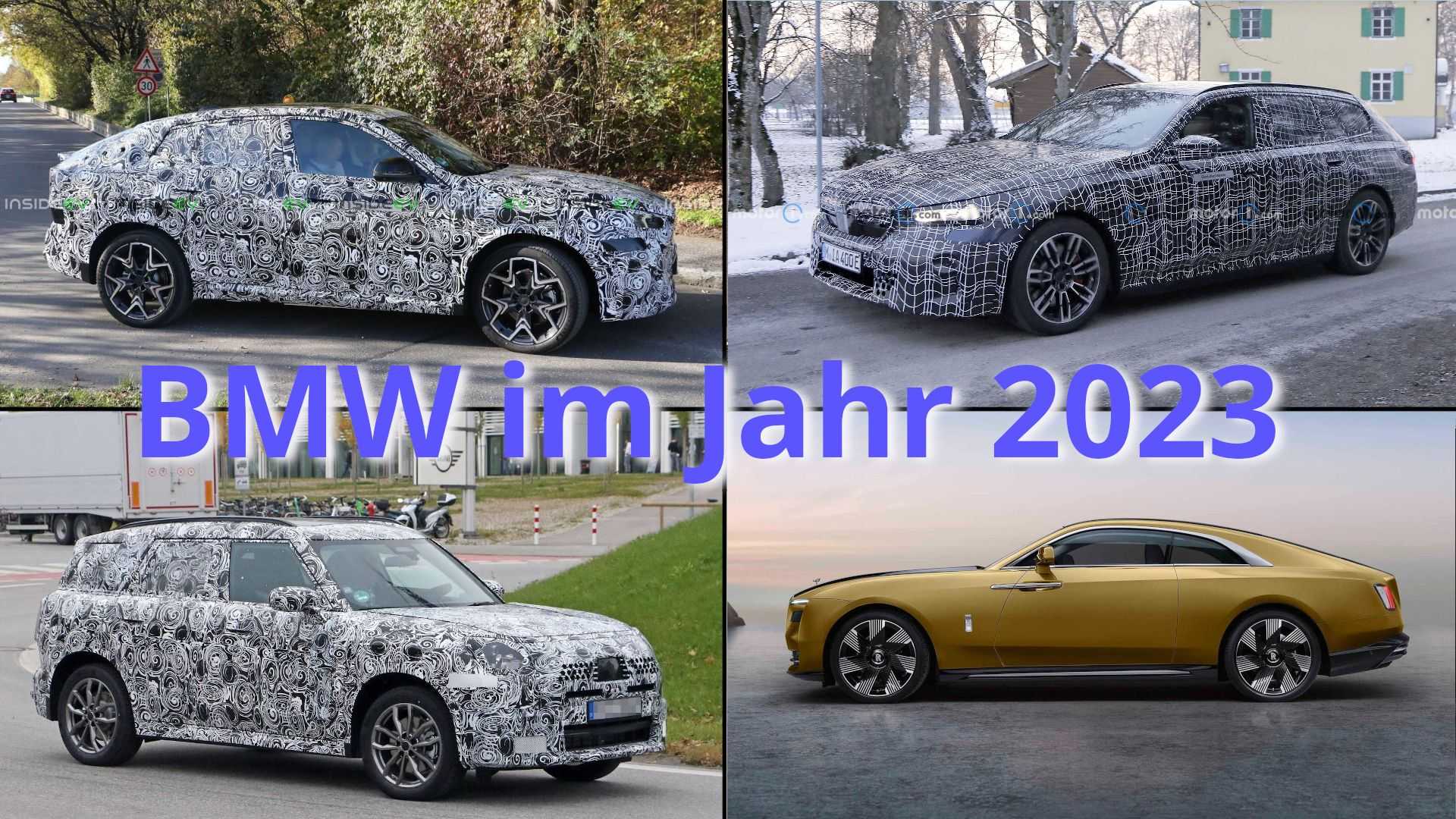 BMW i5 wird im Sommer 2023 gezeigt, im Herbst startet der iX2
