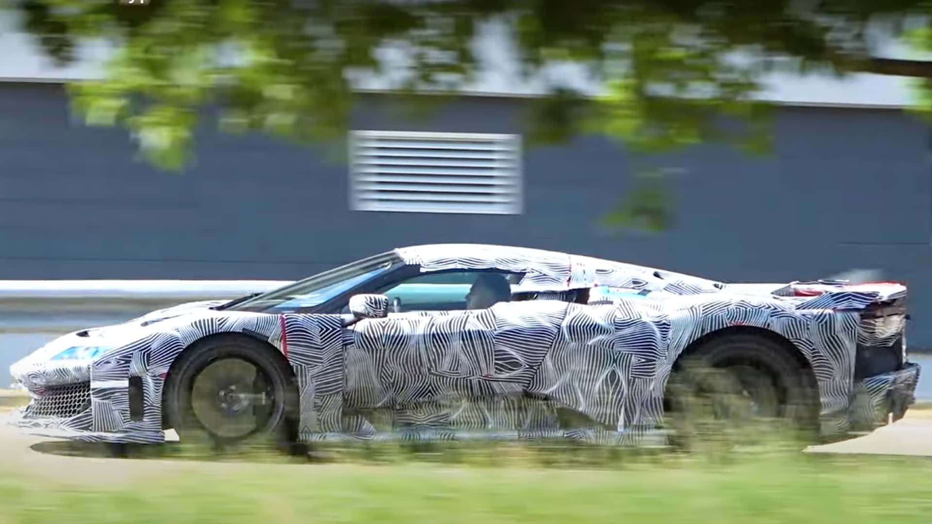 Ferrari's new hypercar spied on video during testing
