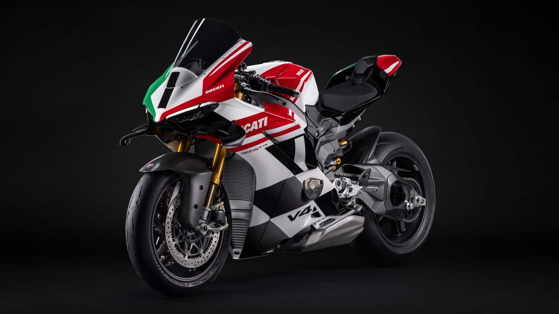 Esta Ducati Panigale V4 Tricolor es tu regalo de Navidad anticipado